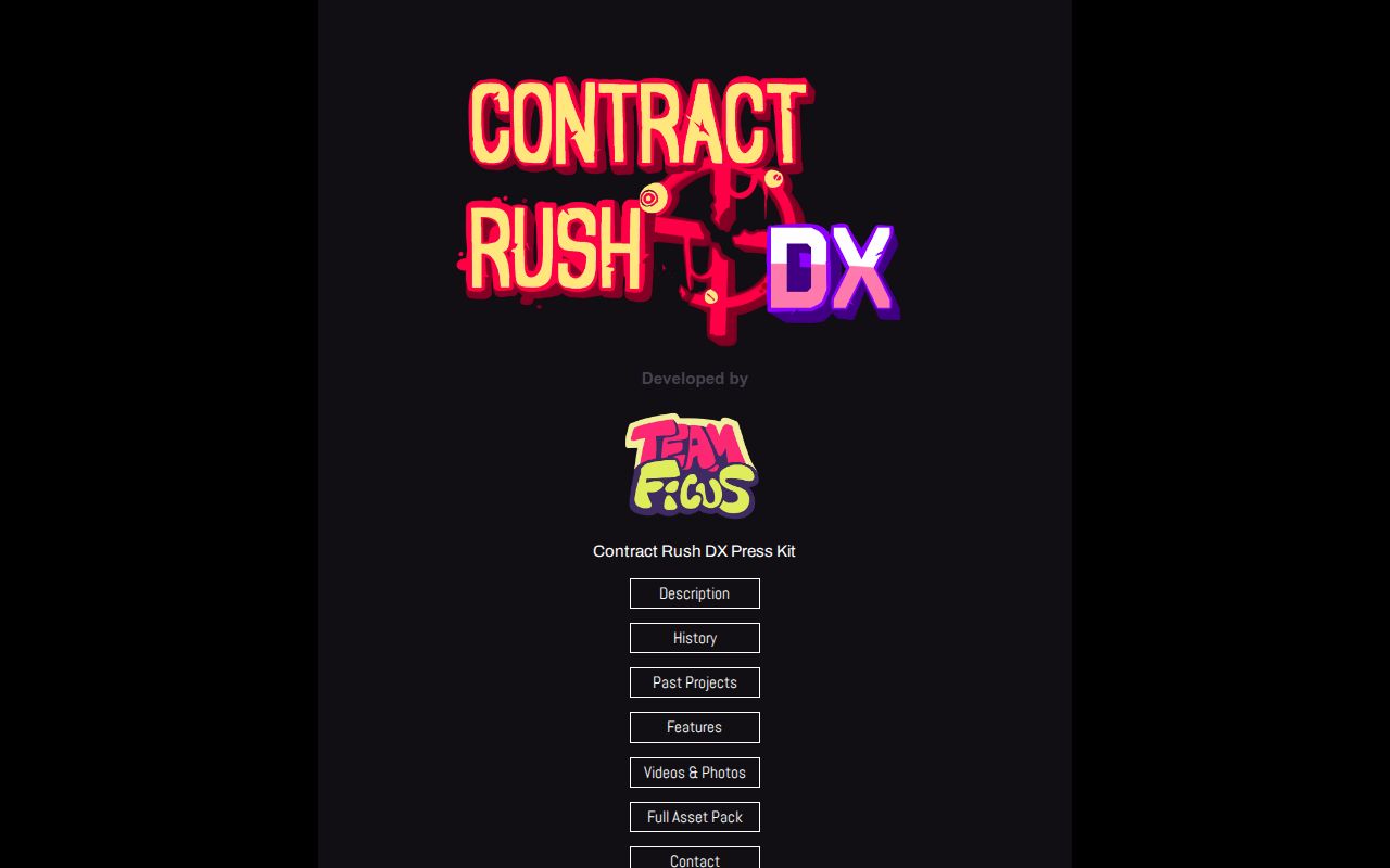 Contract Rush DX Press Kit